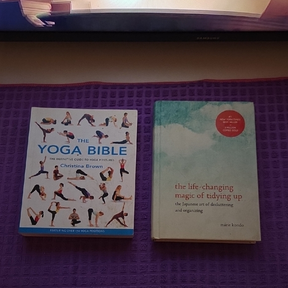 Other | The Yoga Bible And The Lifechanging Magic Of Tidying Up Books ...